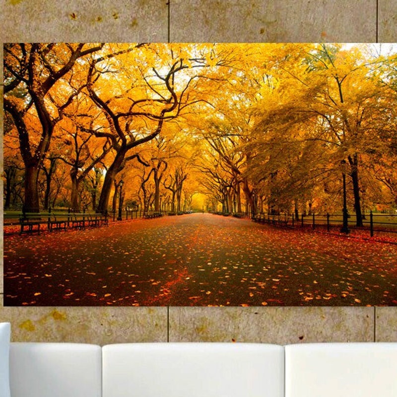 Fall Canvas Wall Art - Etsy
