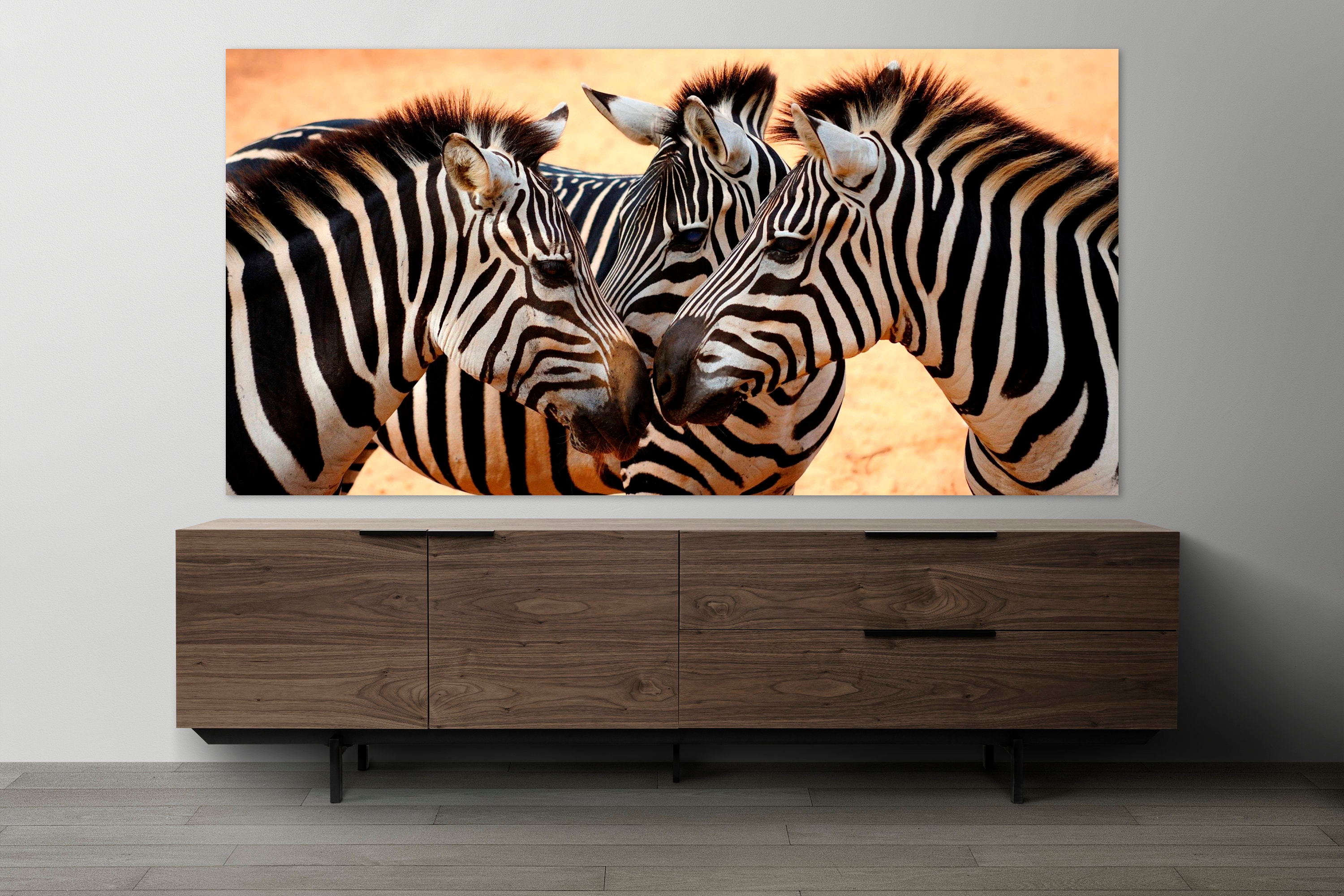 Animal Wall Art, Zebras Canvas, Huge Canvas Art, Nature Life, Wildlife ...