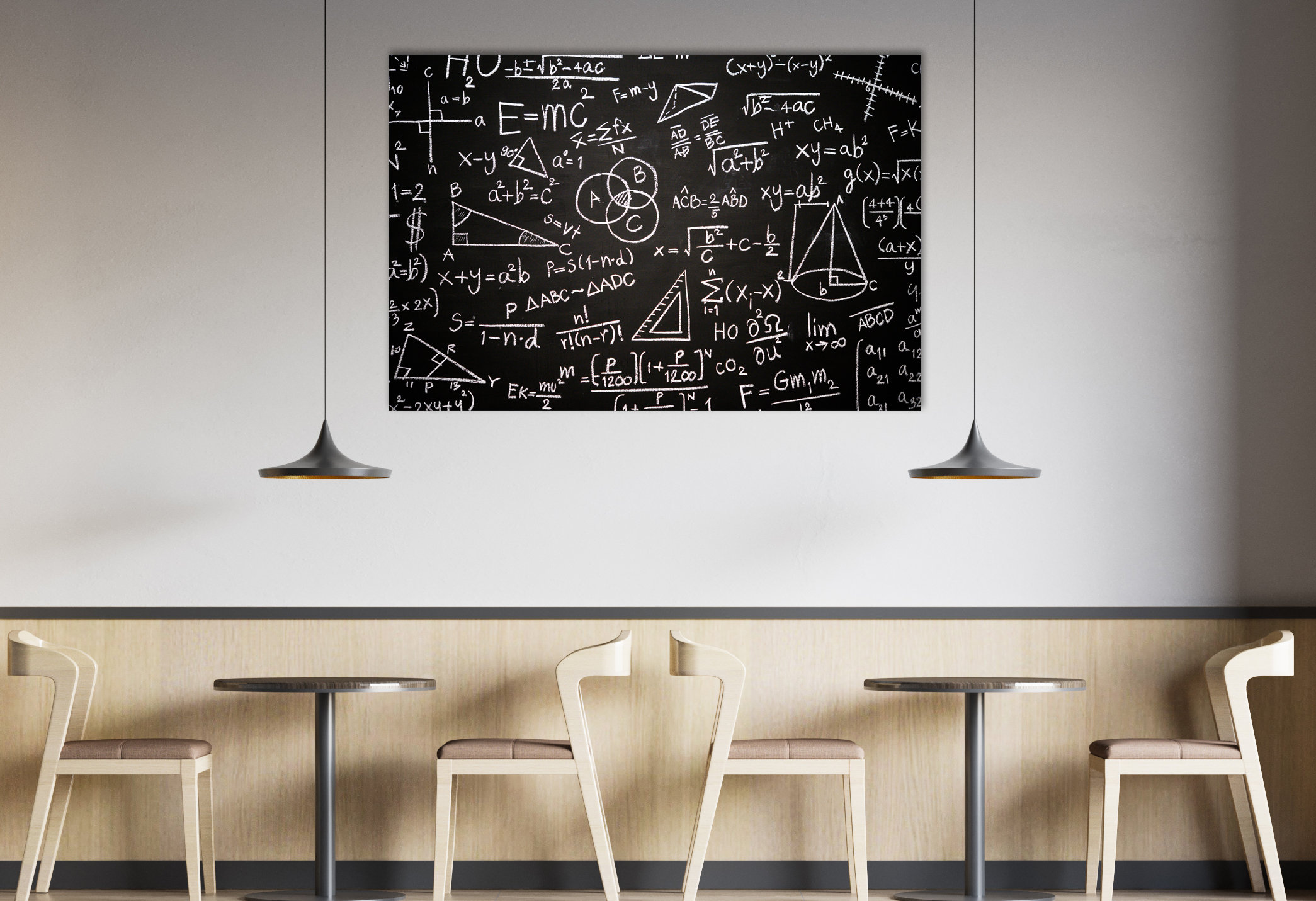 Mathematical Canvas, Huge Canvas Art, Physical Canvas Art, Scientific ...