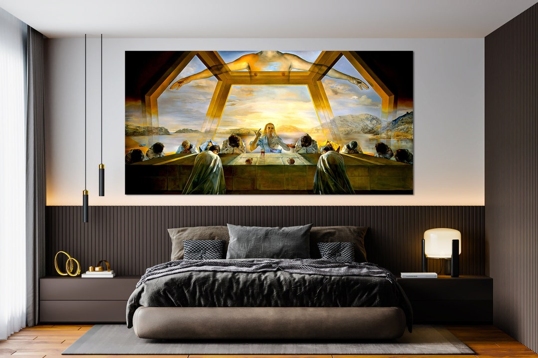 Salvador Dali Painting Wall Decor, the Sacrament of the Last Supper ...