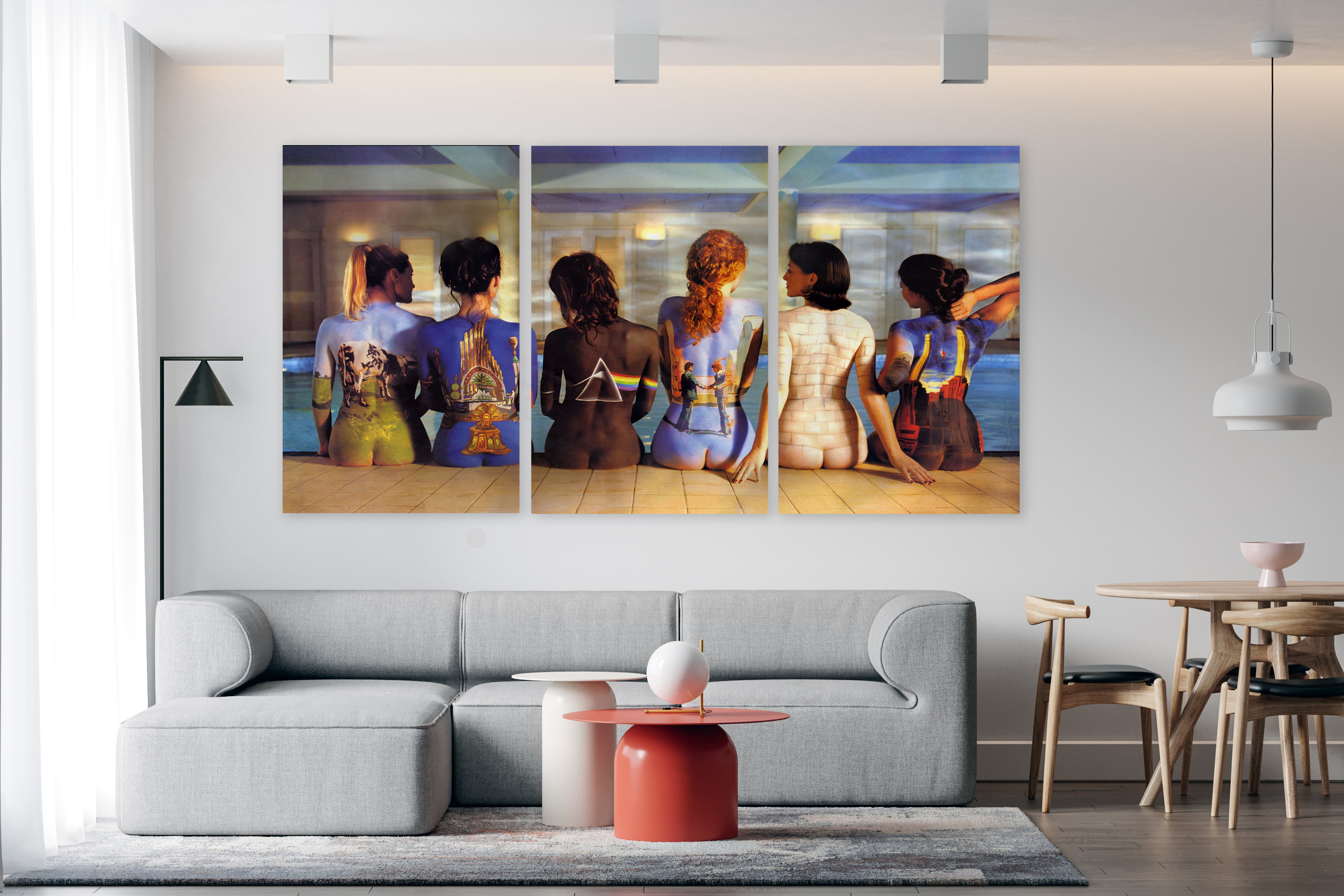 Pink Floyd Canvas, Huge Canvas Art, Iconic Wall Art, Musical Art ...