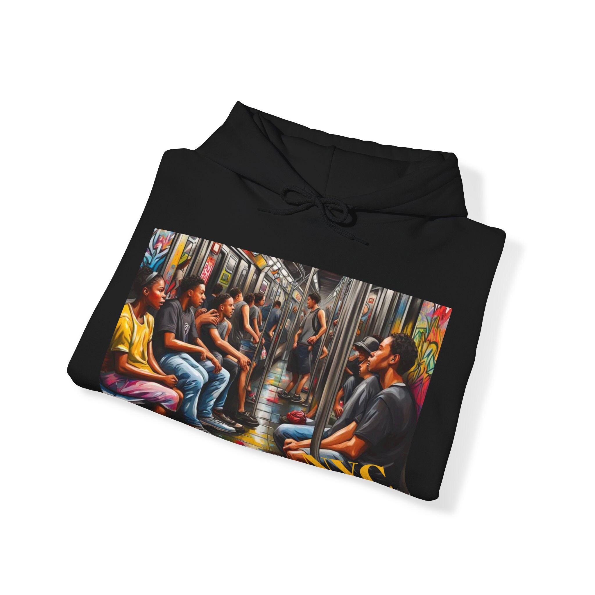 NYC Classic Subway Hoodie Gift for Her Him Bestie Dad Mom Teen Birthday ...