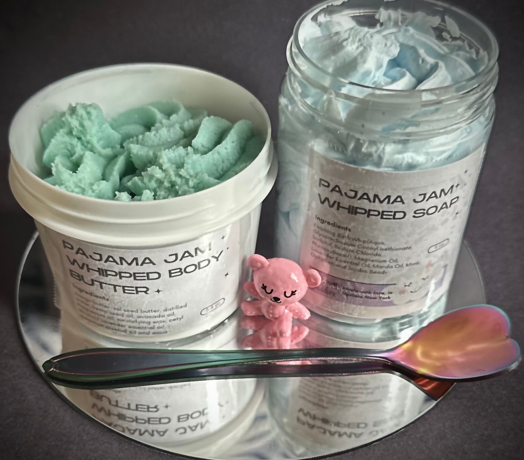 Pajama Jam Night Time Body Butter With Magnesium Lavender, Vanilla and ...