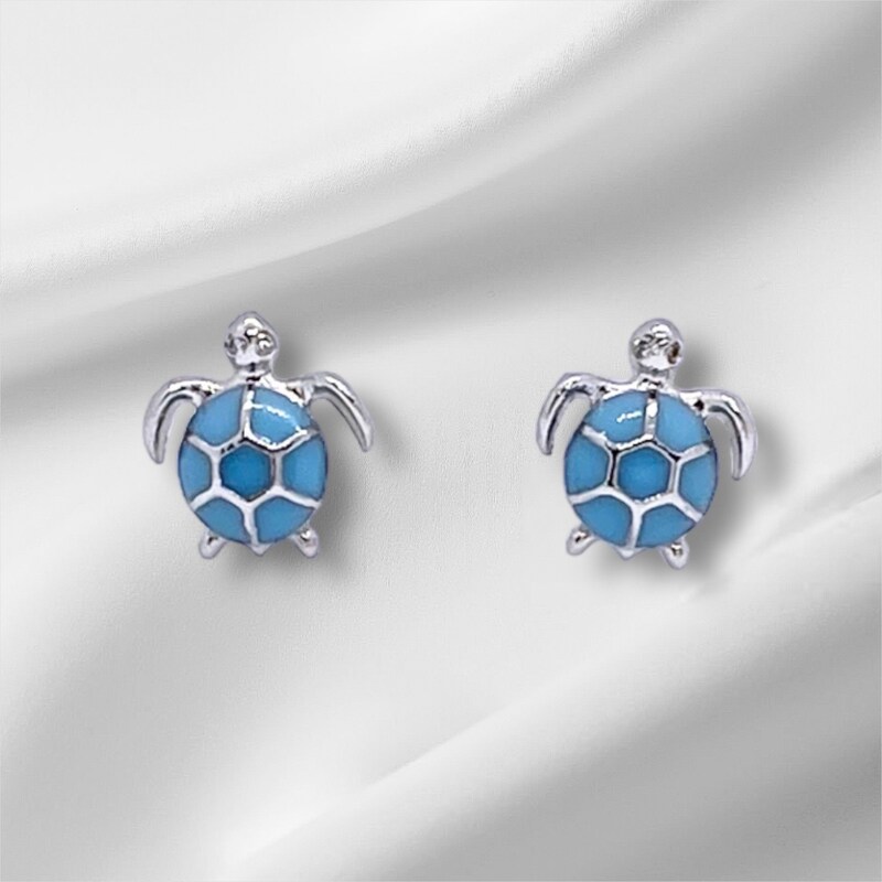 Turtle Earrings - Etsy