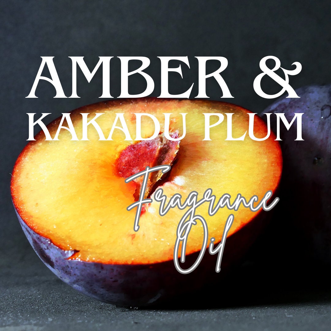 AMBER & KAKADU PLUM - Fragrance Oil - Roll on Perfume Oil, Amber ...