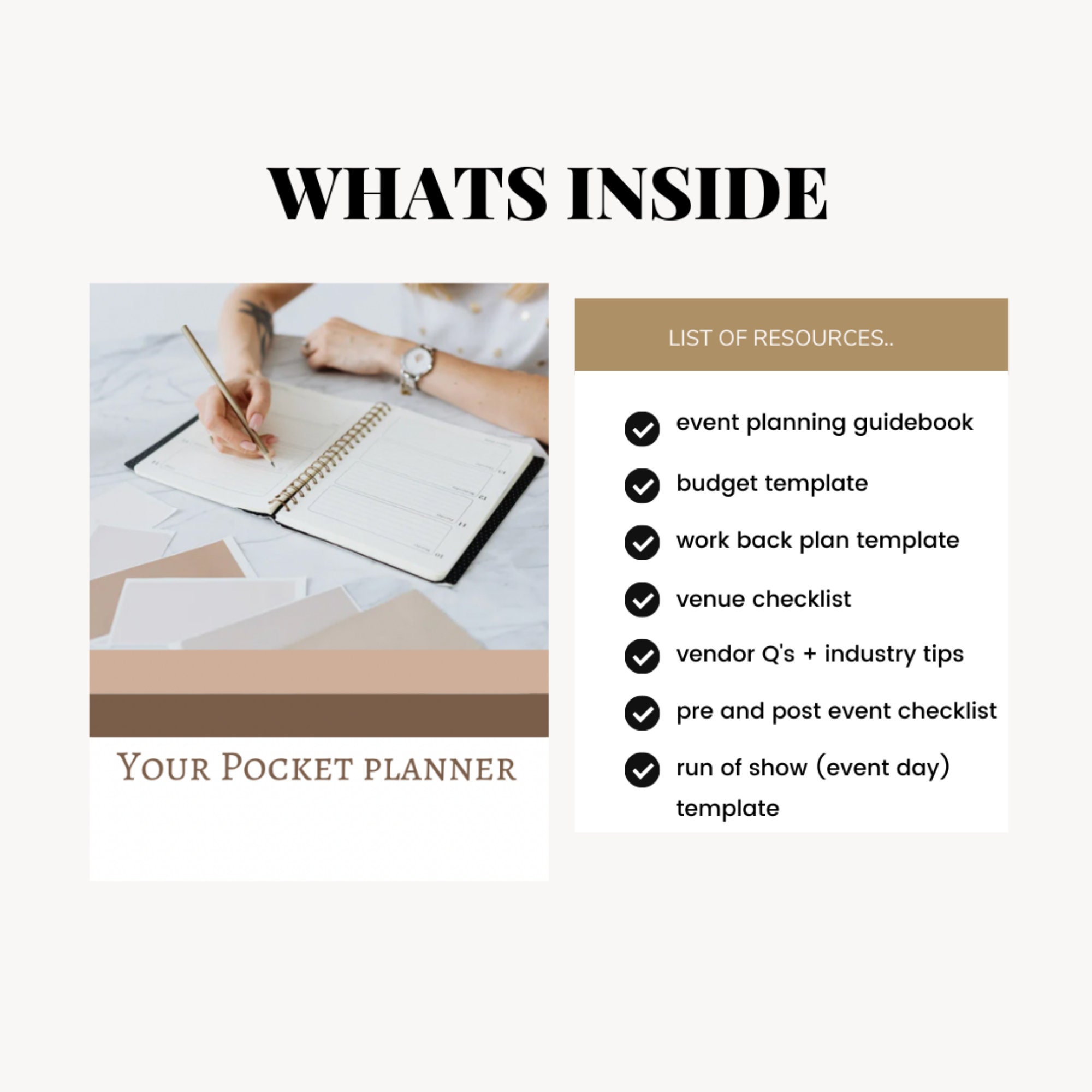 Professional Event Planning Templates - Etsy