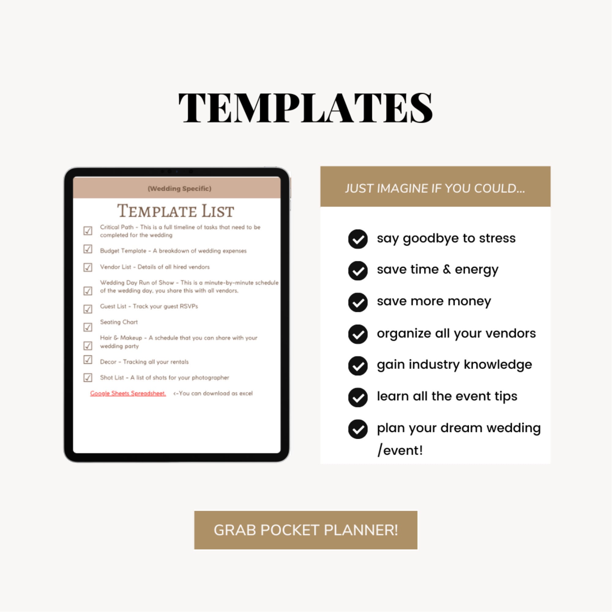 Professional Event Planning Templates - Etsy