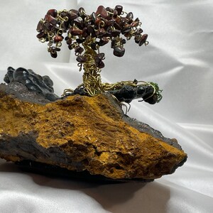 Bonsai Tree of Raw Copper on Iron Ore Slag. - Etsy