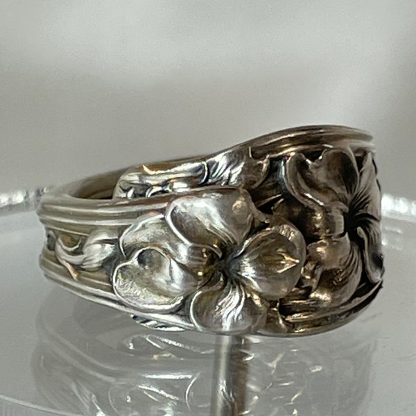 Silver Spoon Ring - Etsy