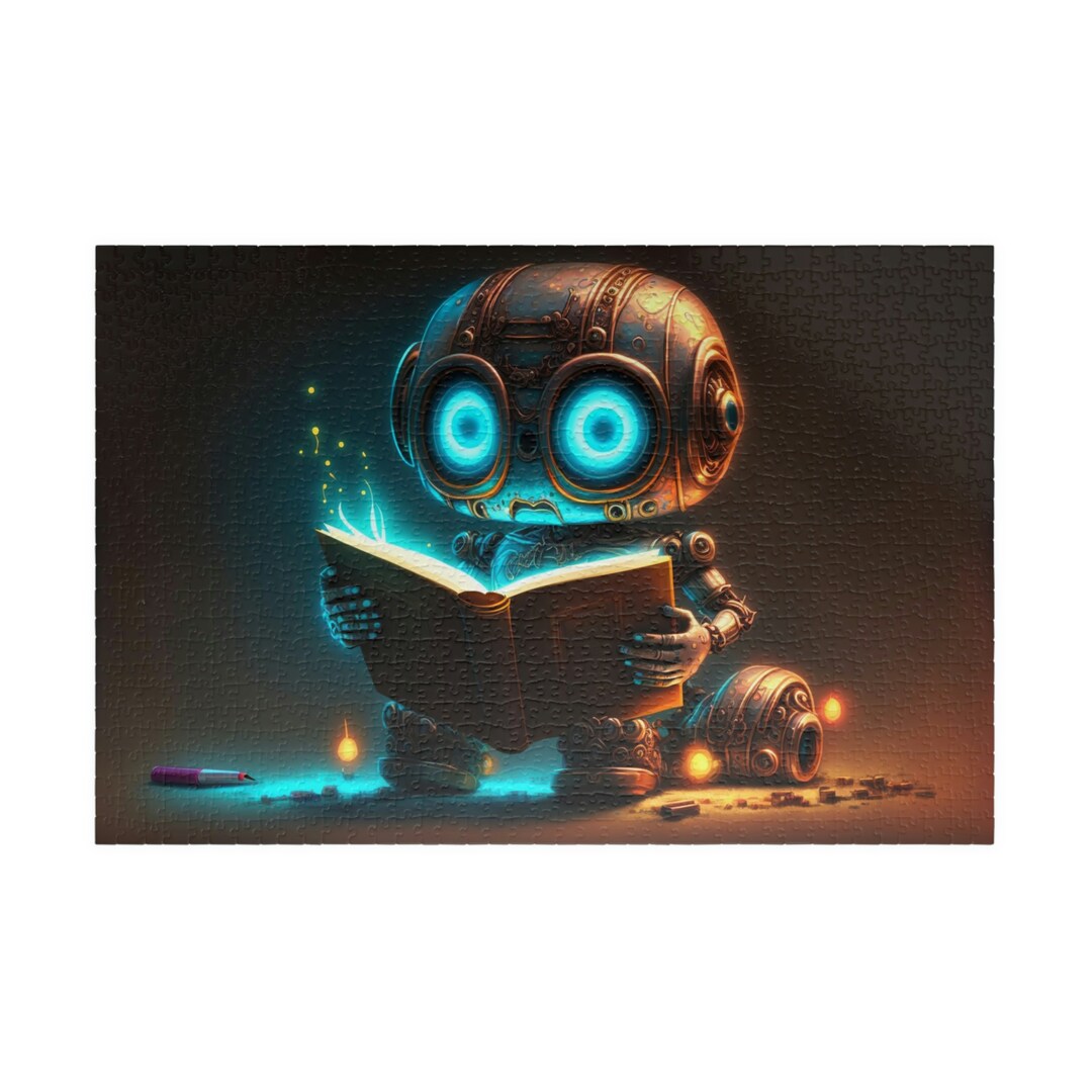Cute Robot Friends Jigsaw Puzzle 1000 Piece Puzzle for Kids - Etsy