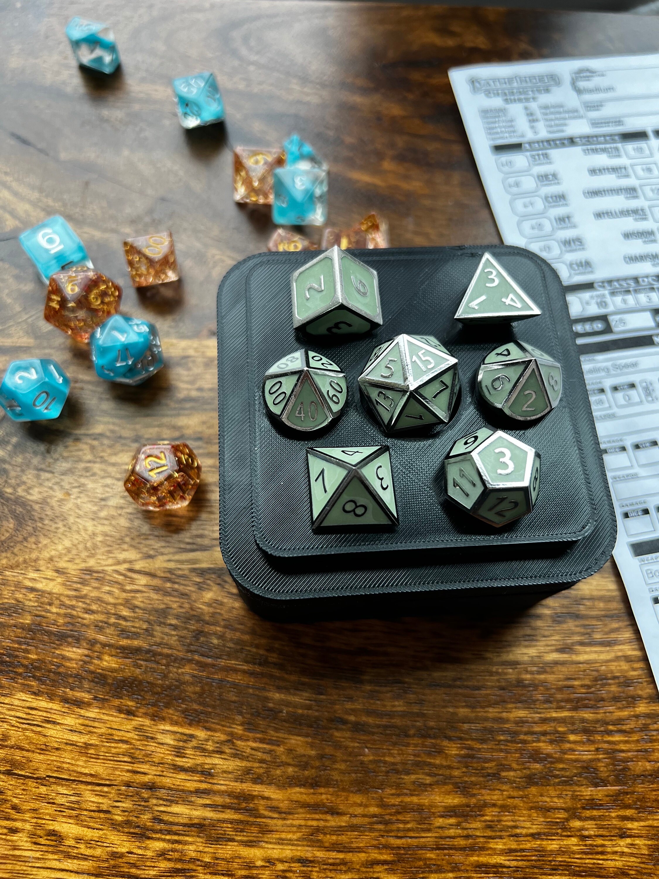 Custom 3D Printed Dice Box Rolling Tray - Etsy