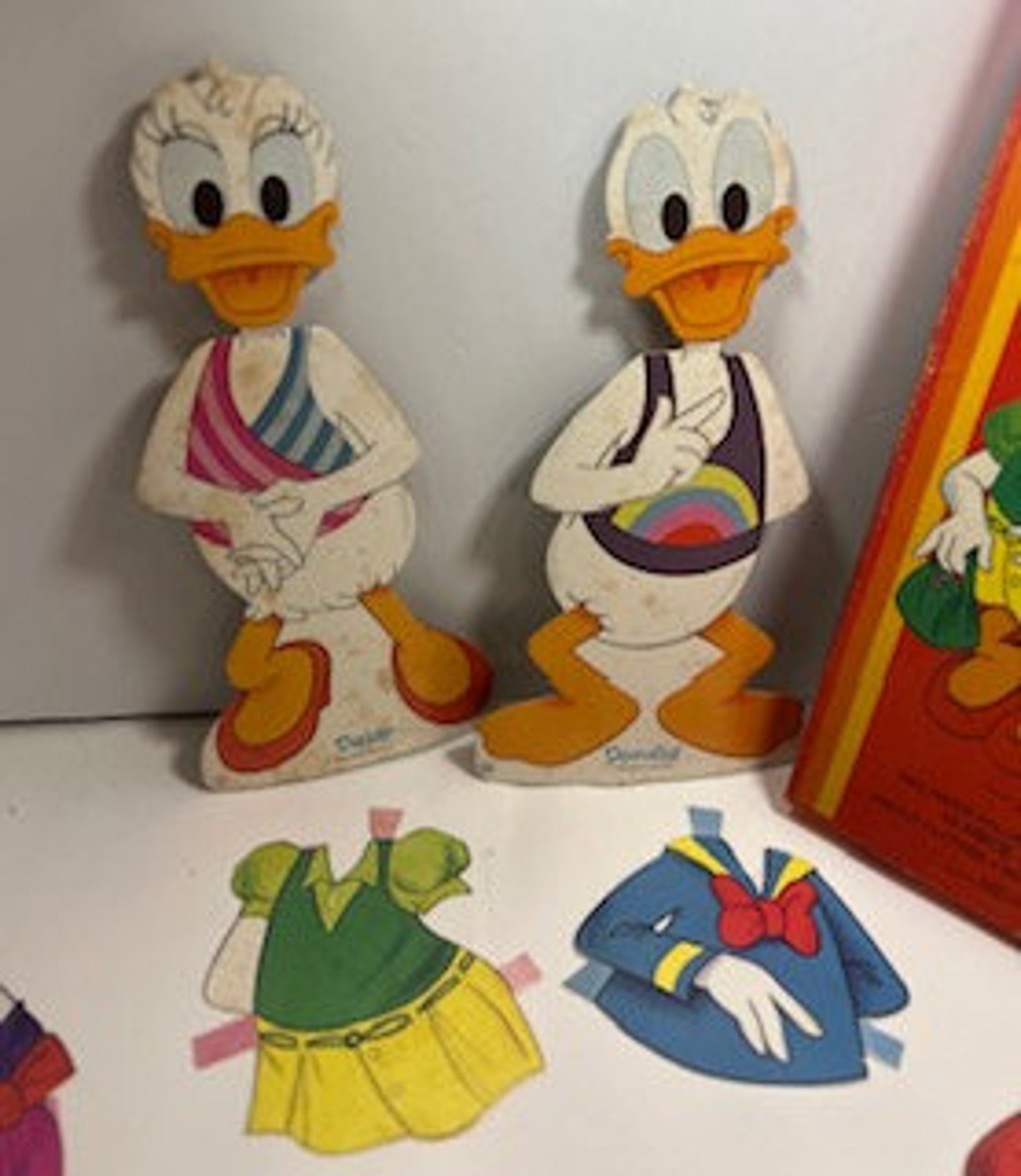 Disney's Donald & Daisy Duck Paper Dolls - Etsy