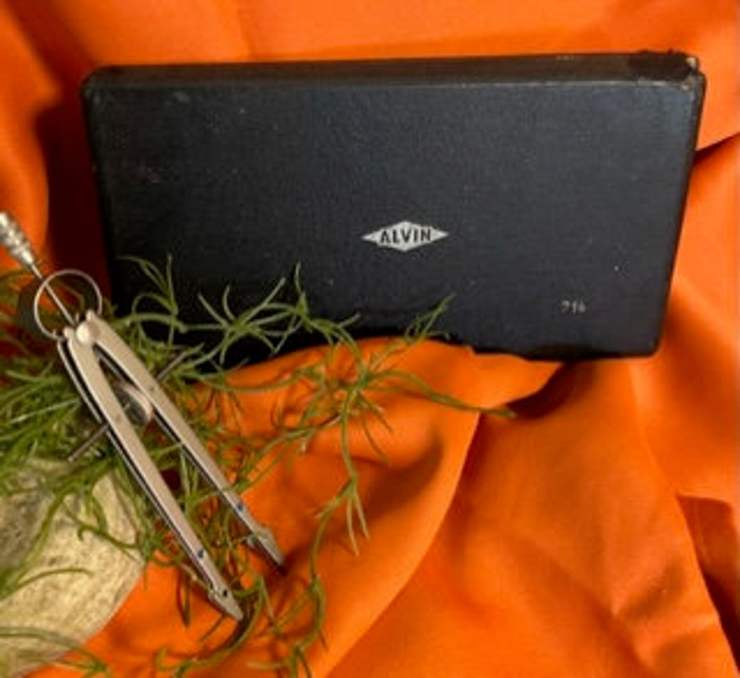 Drawing Tools; "alvin Precision Drawing Set 714", Made in Germany, 1940 ...