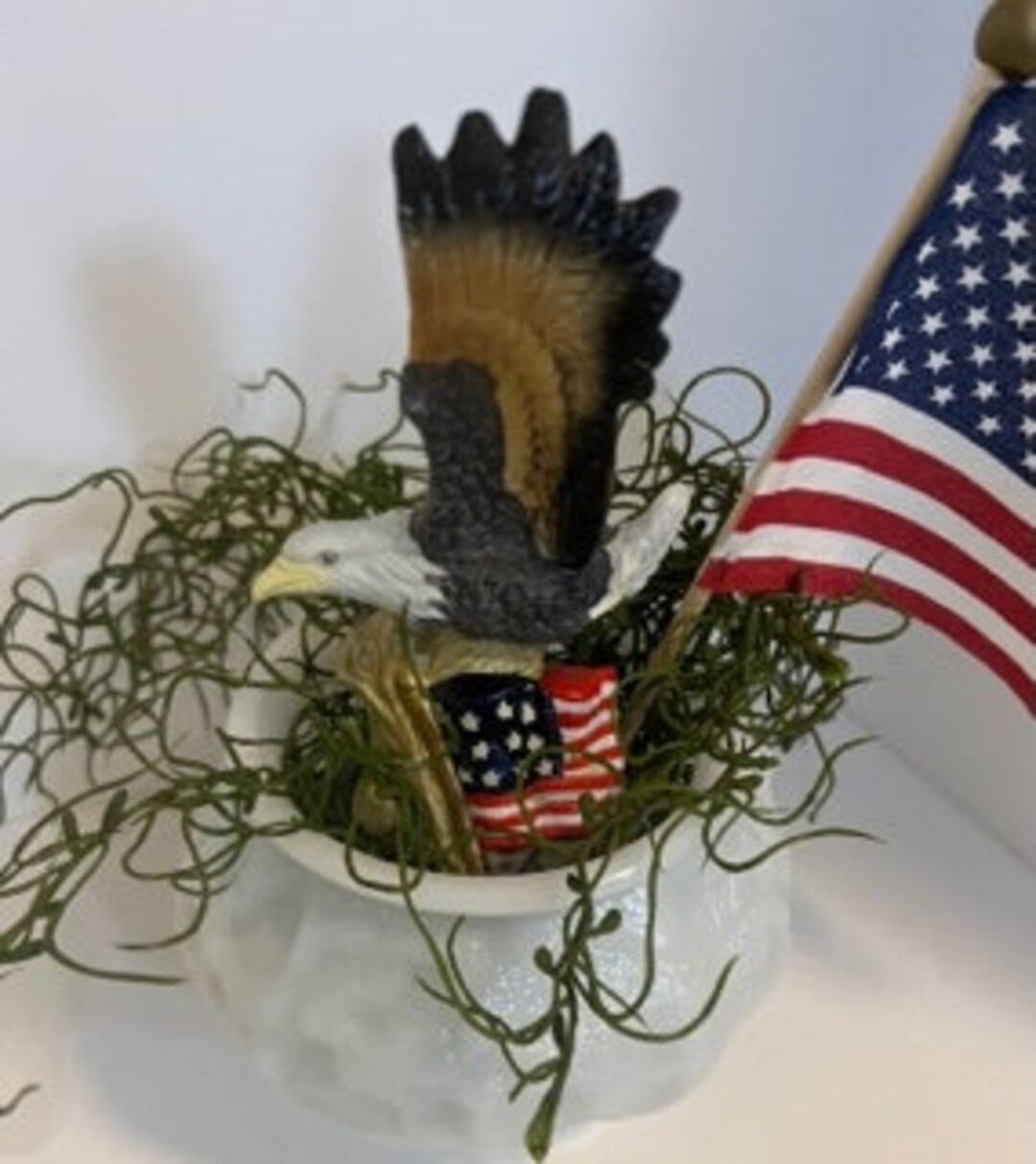 USA; American Bald Eagle Figurine - Etsy