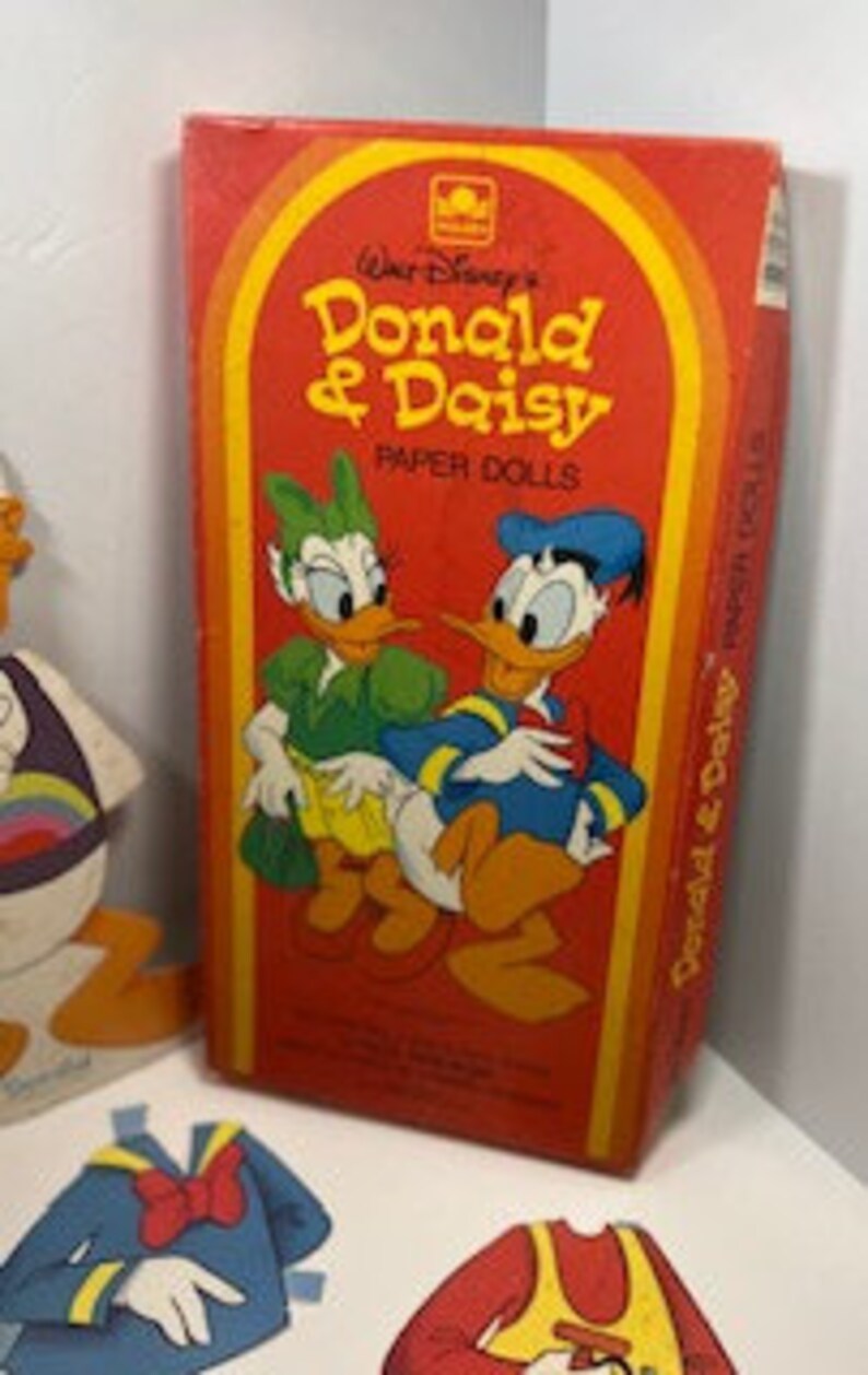 Disney's Donald & Daisy Duck Paper Dolls - Etsy