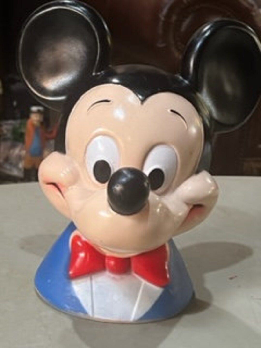 Walt Disney Mickey Mouse Bank - Etsy