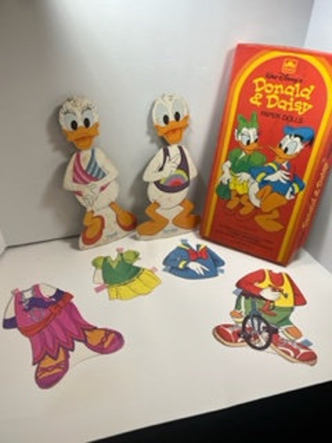 Disney's Donald & Daisy Duck Paper Dolls - Etsy