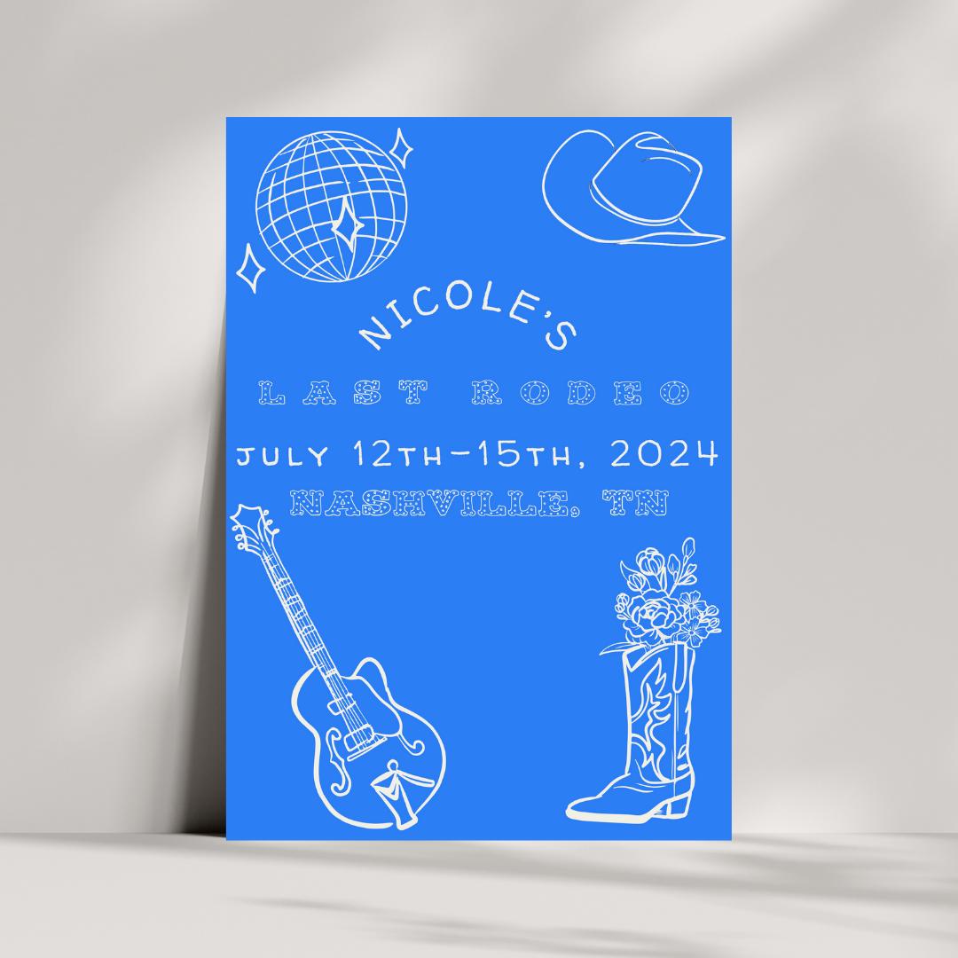 Cowboy Western Hand Drawn Font and Clip Art Bundle, Vintage Wild West ...