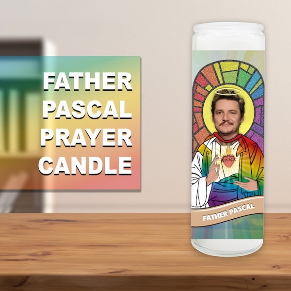 Pedro Pascal Prayer Candle - Etsy