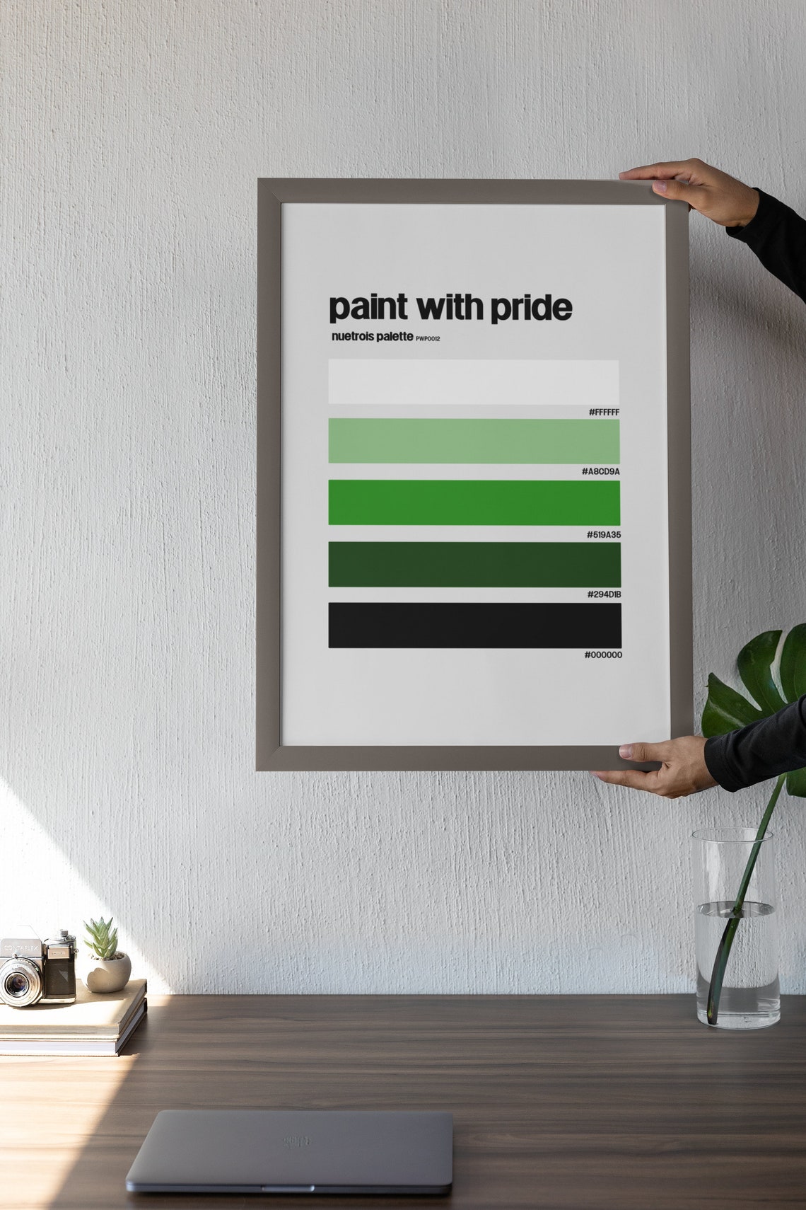 Neutrois Color Palette Digital Art Paint With Pride - Etsy