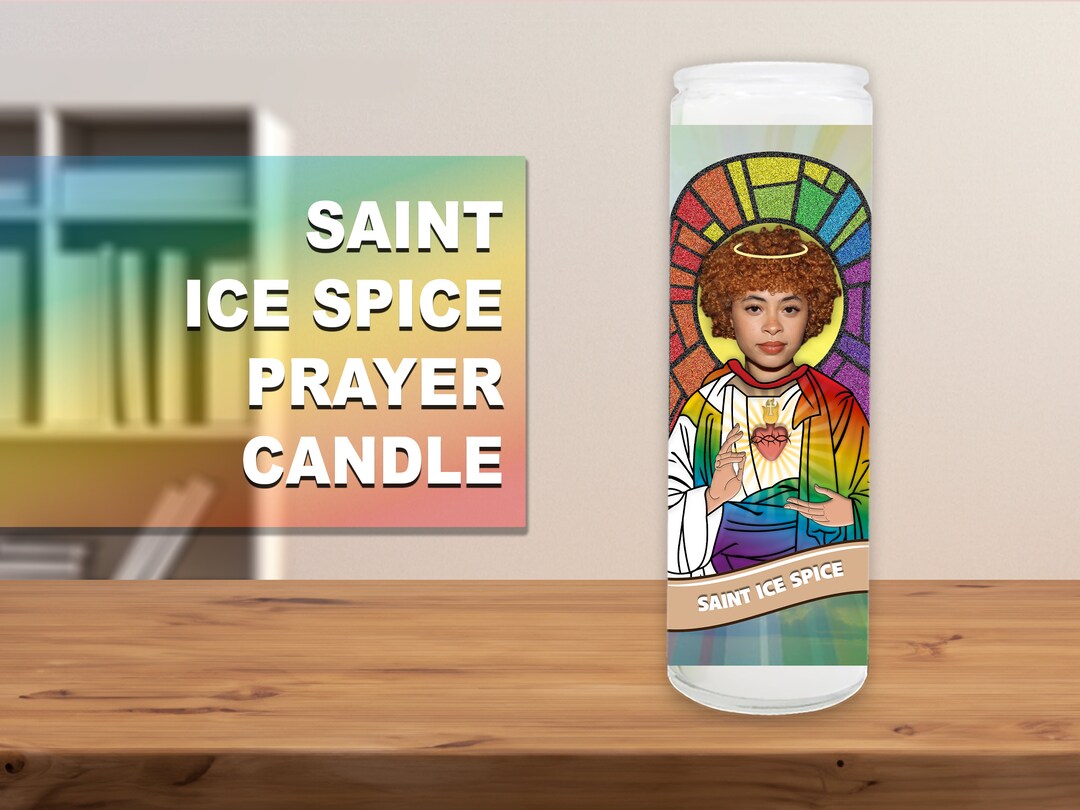 Saint Ice Spice Prayer Candle - Etsy