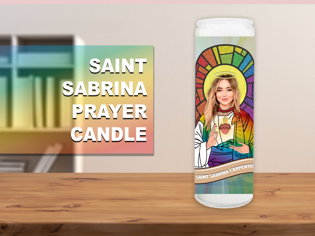 Saint Sabrina Prayer Candle - Etsy