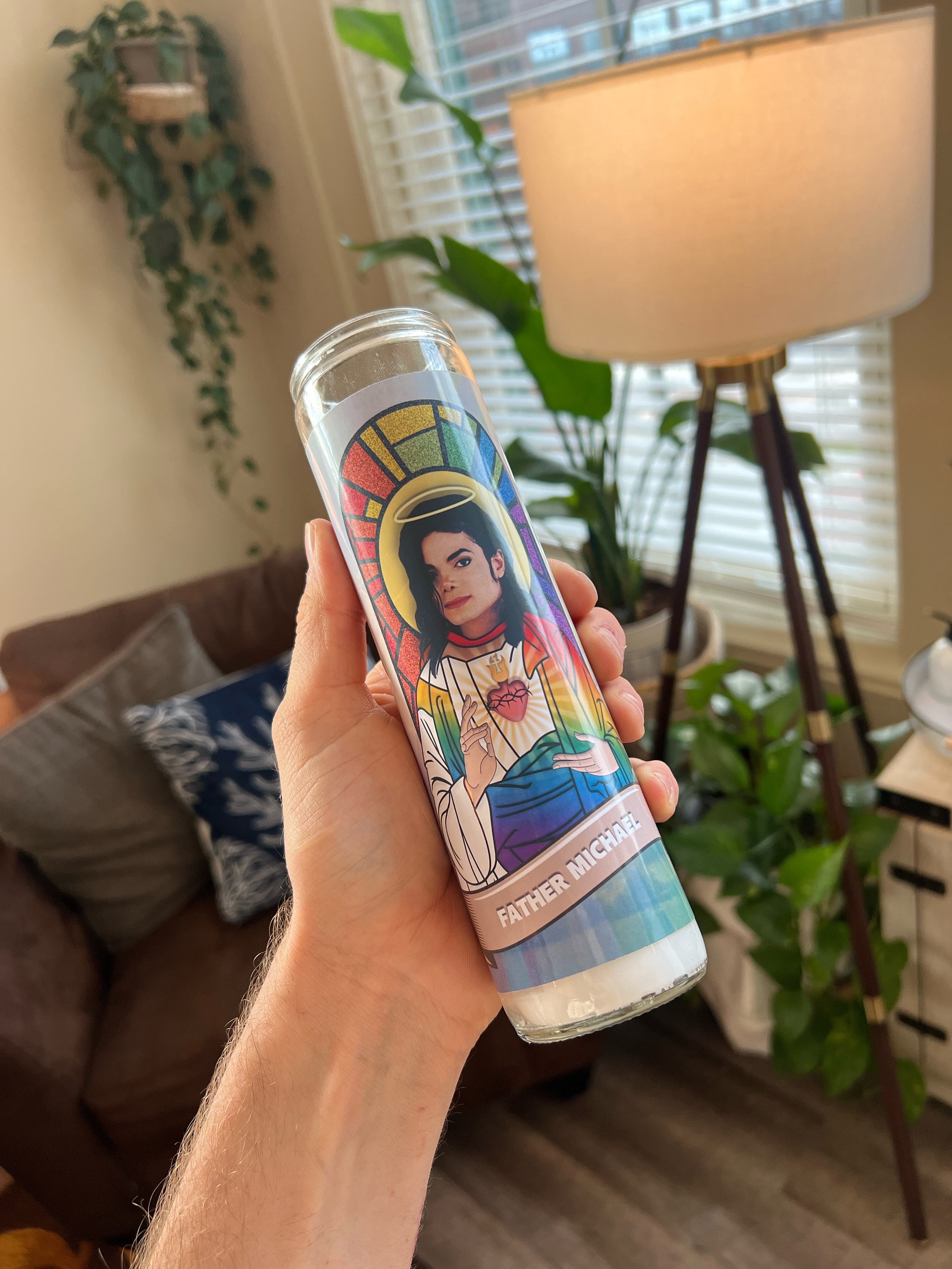 Father Michael Prayer Candle - Etsy