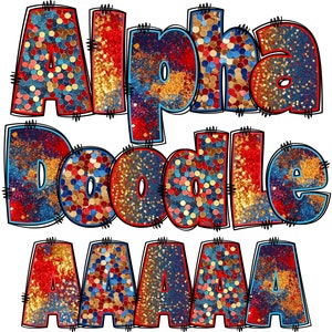 Sequin Alphabet PNG Bundle, Glitters Alphabet PNG, Sequin Alphabet ...