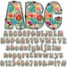 Spring Alphabet Bundle PNG, Spring Letters, PNG Letters, Spring ...