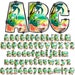 BUNDLE Summer Alphabet PNG, Tropical Doodle, PNG Letters, Beach Letters ...