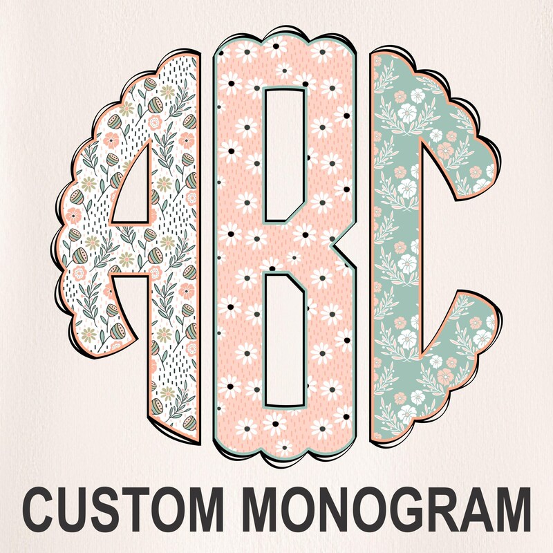 Monogram - Etsy