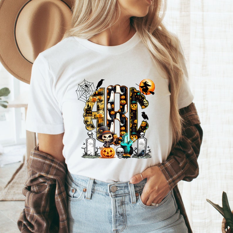 Halloween Monogram PNG Fall Monogram PNG Halloween Monogram - Etsy