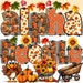 Fall Alphabet Doodle PNG, Autumn Alphabet, Thanksgiving Alpha Doodle ...