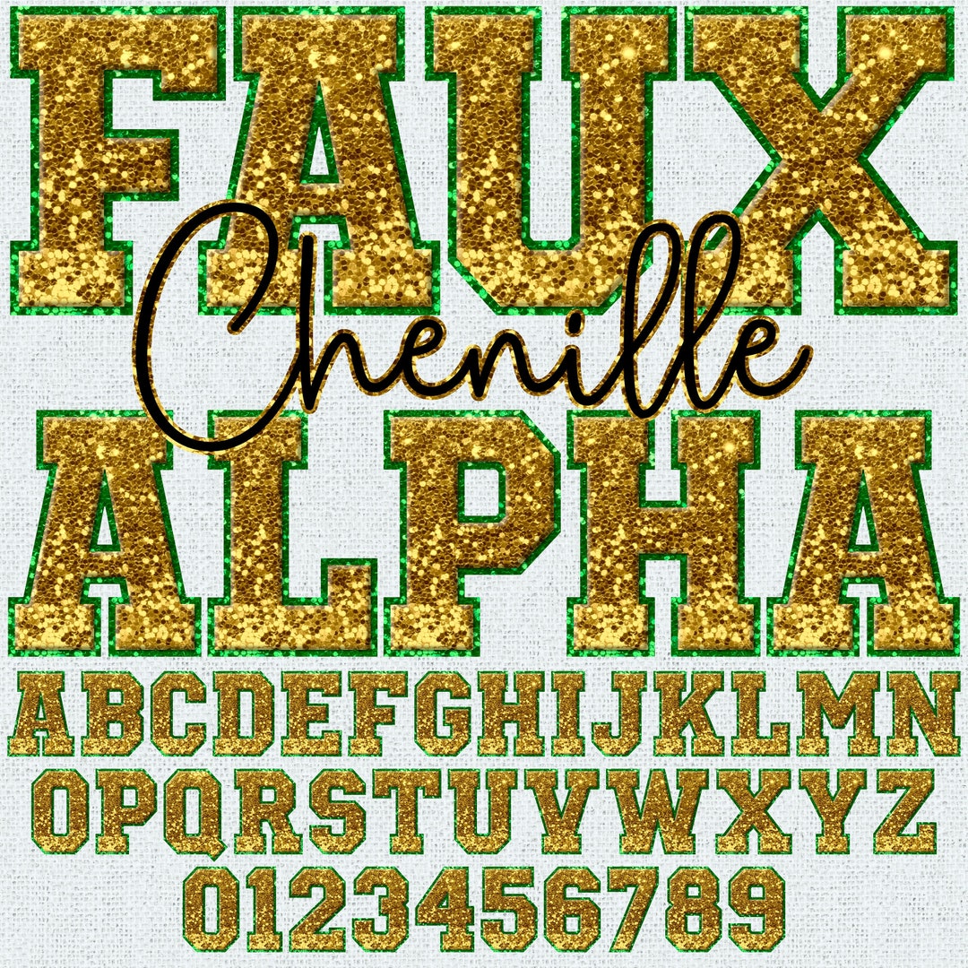 Christmas Faux Chenille Letters PNG, Christmas Glitter, Faux Chenille ...