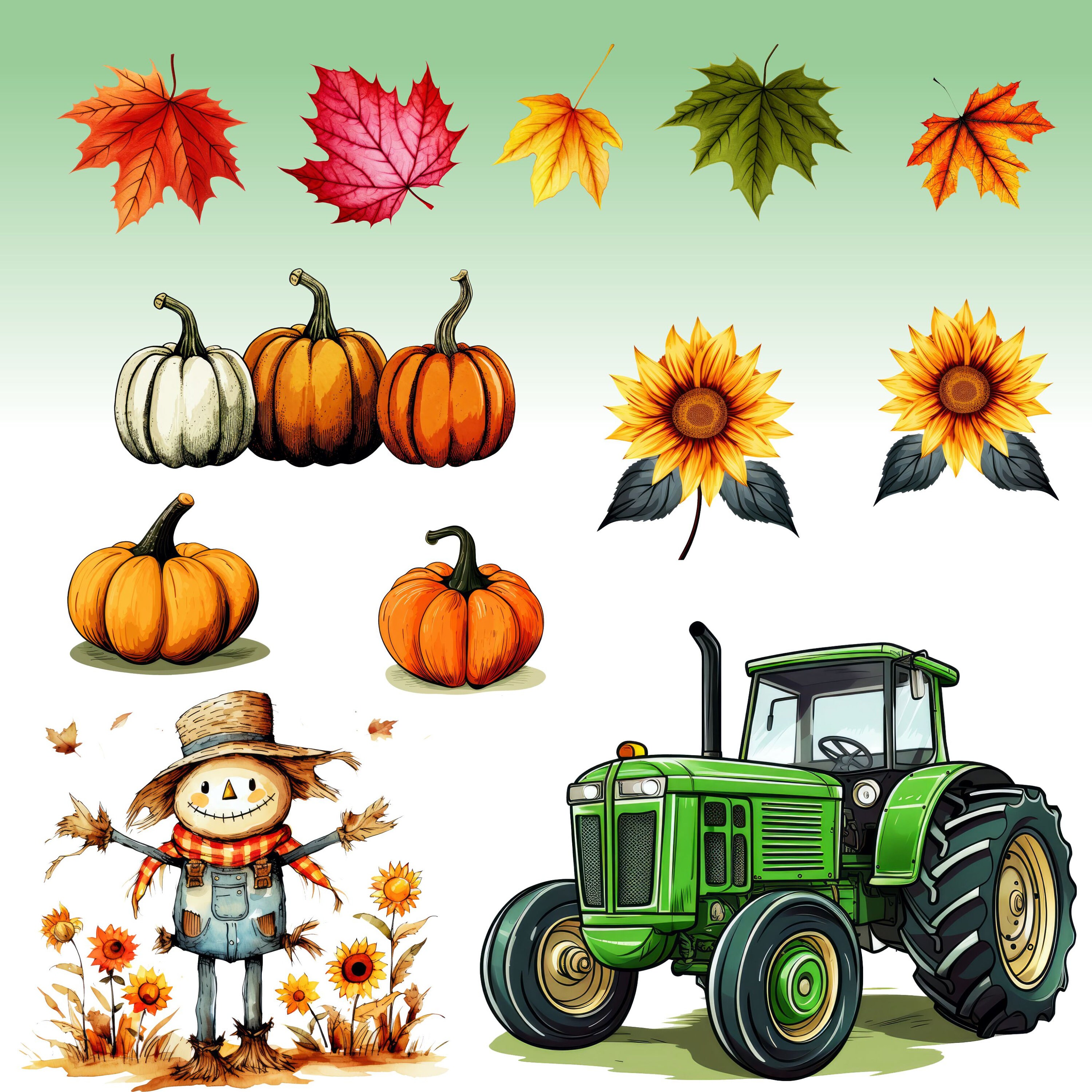 Fall Alphabet Doodle PNG Autumn Alphabet Thanksgiving Alpha - Etsy