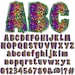 BUNDLE Halloween Alphabet PNG, Halloween Glitter Letters, PNG Letters ...