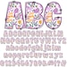 Spring Alphabet Bundle PNG, Spring Letters, PNG Letters, Spring ...