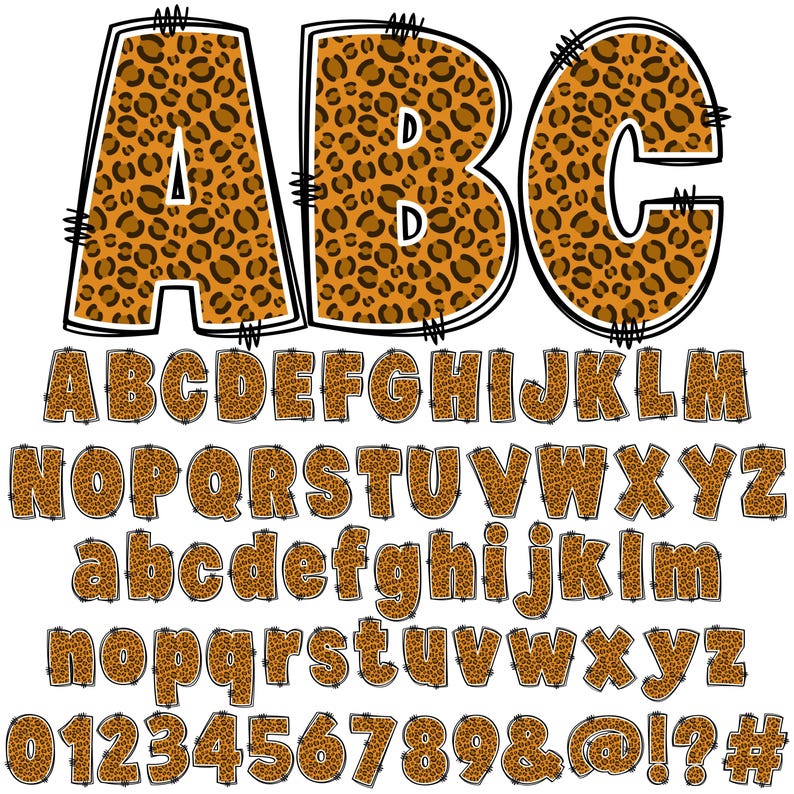 Lion Alphabet Bundle PNG, Tiger PNG Letters, Lion Cub Letters, Baby ...