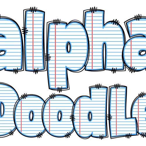 Back to School Alphabet PNG School Letters PNG Letters - Etsy
