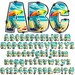 Summer Alphabet PNG, Tropical Sunset Beach Letters , PNG Letters ...