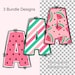 Summer Alphabet Bundle PNG, Summer Letters, PNG Letters, Summer ...