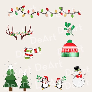 Christmas Alphabet Doodle PNG Bundle, Christmas Alphabet, Christmas ...