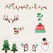 Christmas Alphabet Doodle PNG Bundle, Christmas Alphabet, Christmas ...