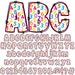 BUNDLE Back to School Alphabet PNG, School Letters, PNG Letters, School ...
