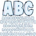 BUNDLE Back to School Alphabet PNG, School Letters, PNG Letters, School ...