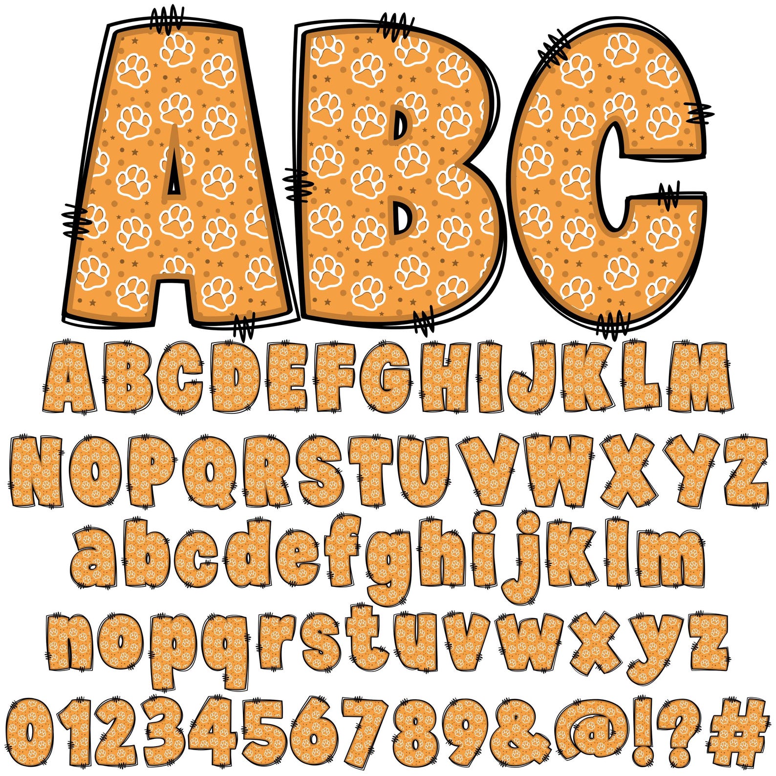 Lion Alphabet Bundle PNG, Tiger PNG Letters, Lion Cub Letters, Baby ...
