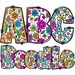 Spring Alphabet Bundle PNG, Spring Letters, PNG Letters, Spring ...