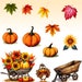 Fall Alphabet Doodle PNG, Autumn Alphabet, Thanksgiving Alpha Doodle ...