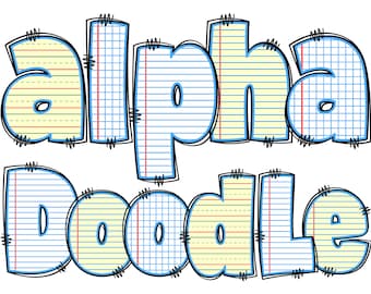 Back to School Alphabet PNG, School Letters, PNG Letters, School Alpha ...