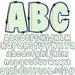 BUNDLE Back to School Alphabet PNG, School Letters, PNG Letters, School ...